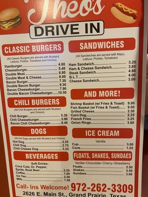 THEO’S DRIVE-IN - Updated December 2025 - 62 Photos & 81 Reviews - 2626 ...