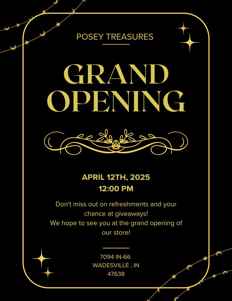 POSEY TREASURES AND CONSIGNMENT - Updated March 2025 - 7094 IN-66 ...