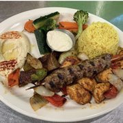 Combo Kebob - Menu - Mediterranean Gus Kabobs - Fresno