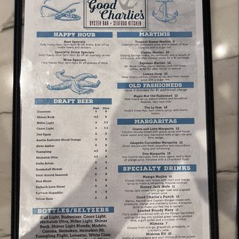 GOOD CHARLIE’S OYSTER BAR & SEAFOOD KITCHEN - Updated April 2025 - 137 ...