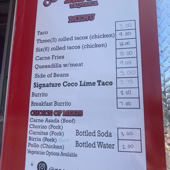 COCOS TACOS TAQUERIA - Updated December 2025 - 65 Photos & 14 Reviews ...