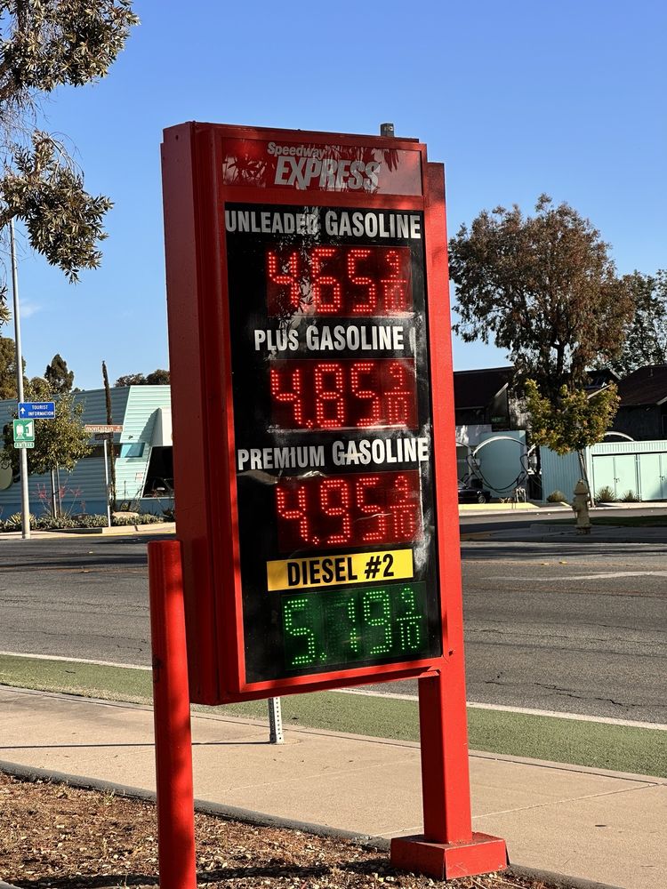 SPEEDWAY EXPRESS - Updated January 2026 - 296 Santa Rosa St, San Luis Obispo, California - Gas ...