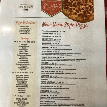 SYLVIA’S PIZZERIA - Updated January 2026 - 29 Photos & 20 Reviews ...