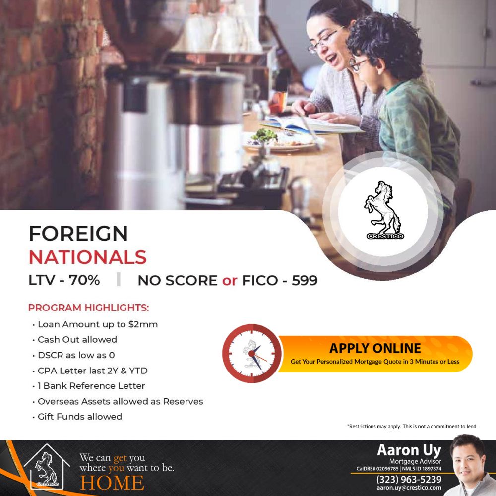 AARON UY - CRESTICO REALTY & FUNDING - Updated July 2025 - Request ...