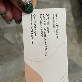 ASHLEY FARNHAM, RN - ALUMA MEDICAL AESTHETICS - Updated January 2026 ...