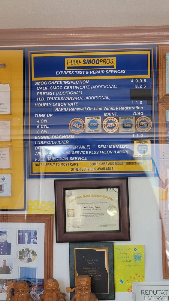 D V SMOG PROS - Updated December 2025 - 11 Photos & 38 Reviews - 19817 ...