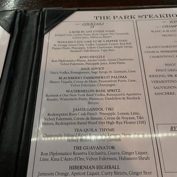 THE PARK STEAKHOUSE - 186 Photos & 236 Reviews - 151 Kinderkamack Rd ...