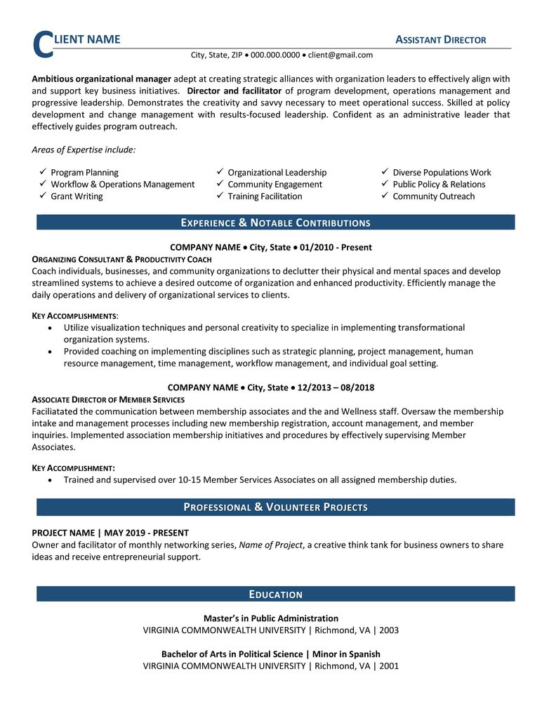 RESUME REVAMP - Request Consultation - Career Counseling - Chester, VA ...
