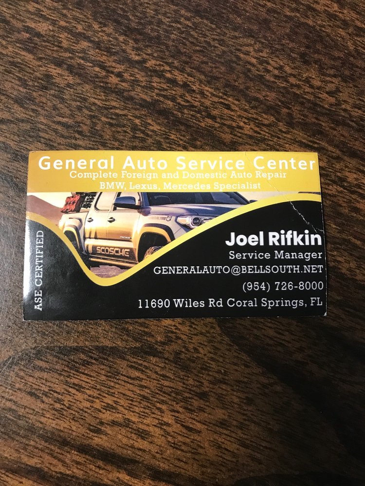 GENERAL AUTO SERVICE CENTER - Updated March 2026 - 18 Reviews - 11690 ...