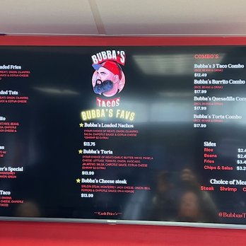 BUBBAS TACOS - Updated June 2025 - 265 Photos & 355 Reviews - 402 S ...