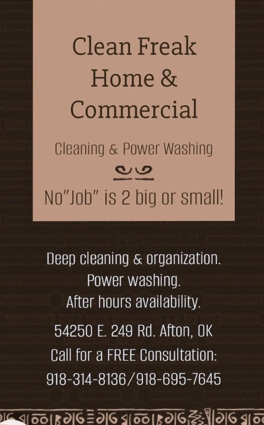 CLEAN FREAKS HOME & COMMERCIAL | Request a Quote - 54250 E 249th Rd ...