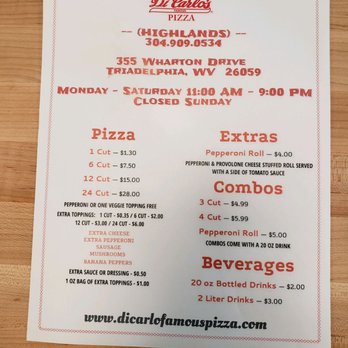 DICARLOS PIZZA - HIGHLANDS - Updated December 2025 - 10 Photos & 13 ...