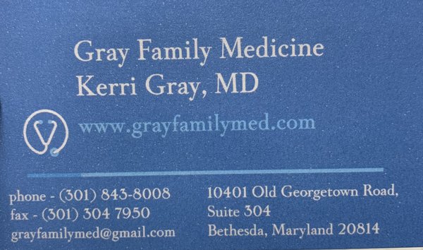 GRAY FAMILY MEDICINE - Updated May 2026 - 10401 Old Georgetown Rd ...