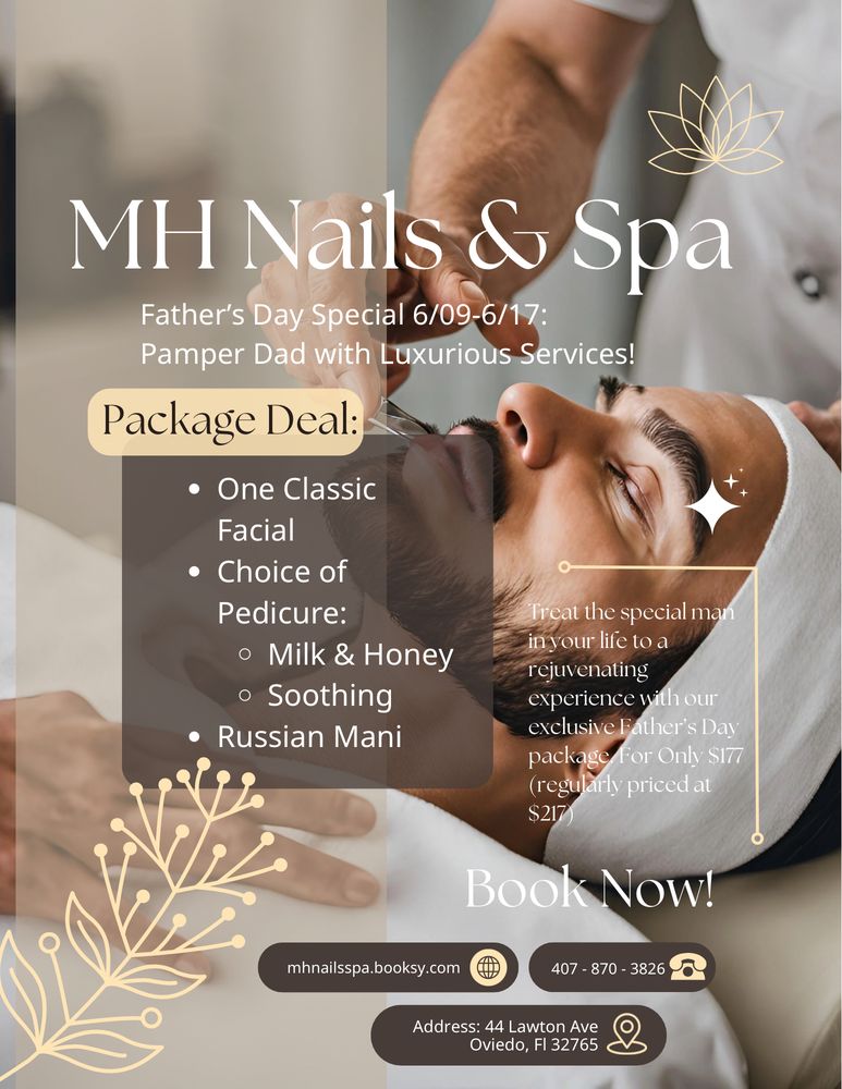 MH NAILS & SPA - Updated December 2025 - 12 Photos - 44 Lawton Ave, Oviedo, Florida - Waxing ...