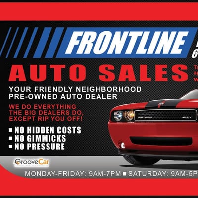 FRONTLINE AUTO SALES - Updated October 2025 - 37 Photos & 27 Reviews ...