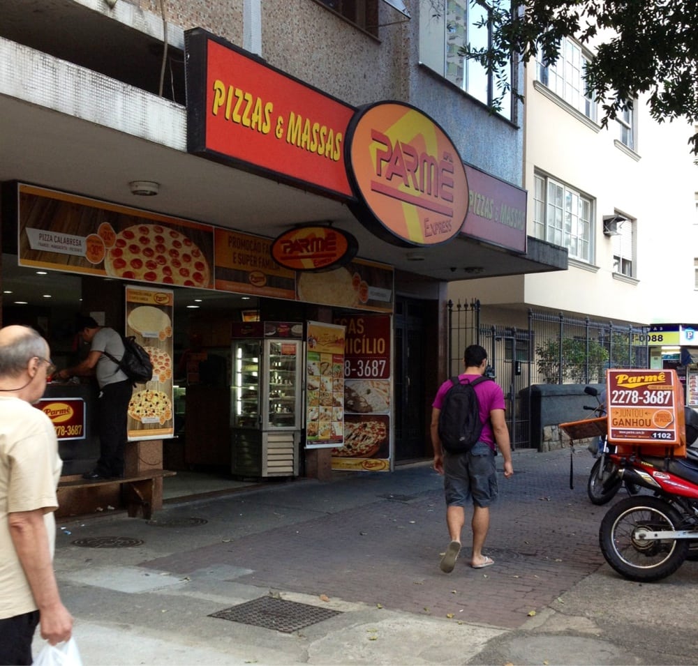 PARMÊ - R. Conde de Bonfim, 557, Rio de Janeiro - RJ, Brazil - Pizza ...