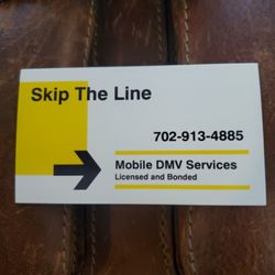 MOBILE DMV SERVICES - Las Vegas, Nevada - Registration Services - Phone ...