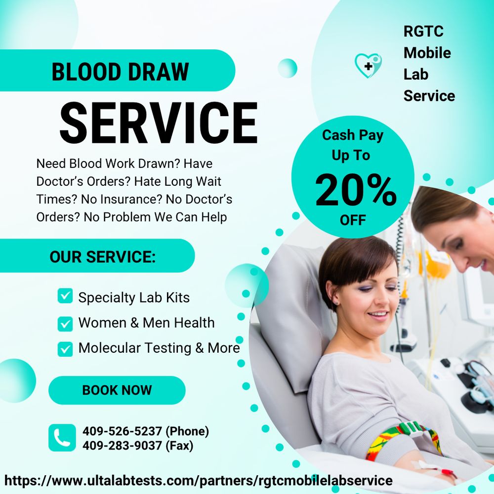 RGTC MOBILE LAB SERVICE - Updated August 2025 - Request a Quote - 95 ...