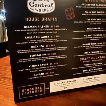 CENTRAL MACHINE WORKS BREWERY AND BEER HALL - Updated October 2025 ...