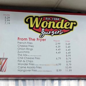 WONDER BURGERS - 170 Photos & 159 Reviews - 2584 E Foothill Blvd ...