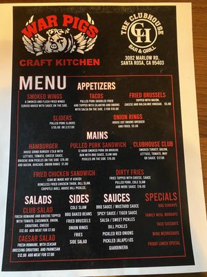 THE CLUBHOUSE BAR & GRILL - Updated November 2025 - 17 Photos & 16 ...