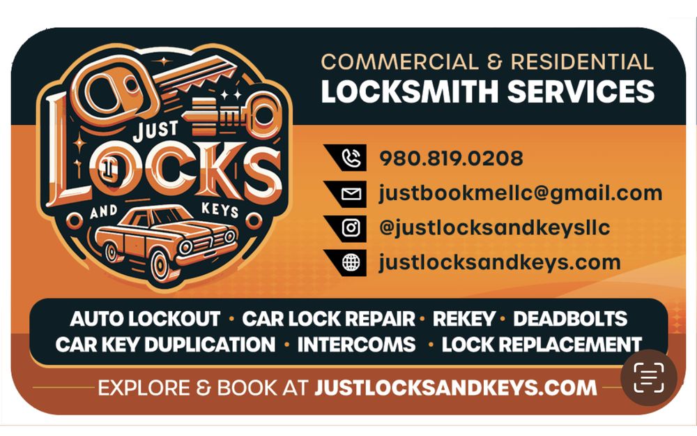 JUST LOCKS AND KEYS - Updated September 2025 - Rockhill, South Carolina ...