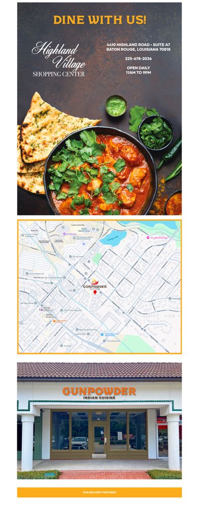 GUNPOWDER INDIAN CUISINE - Updated January 2025 - 4410 Highland Rd ...