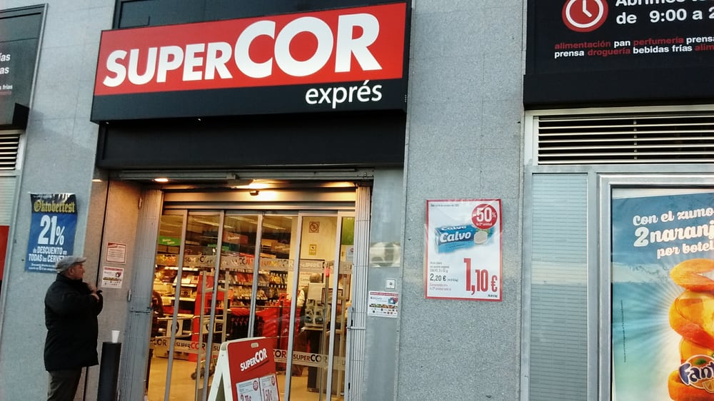 SUPERCOR EXPRÉS - Avenida Monasterio de El Escorial, 41, Madrid, Spain ...