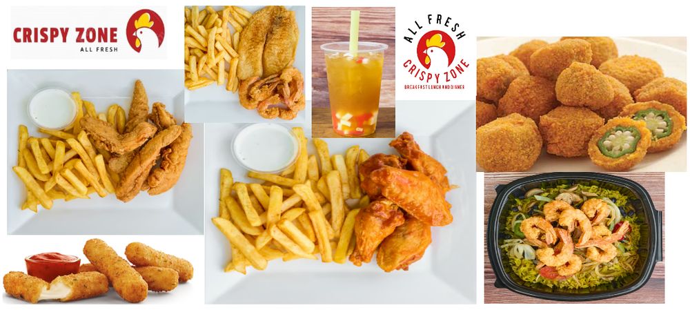 CRISPY ZONE SEAFOOD AND GRILL - 7802 Rideout Rd, Clair-Mel City ...