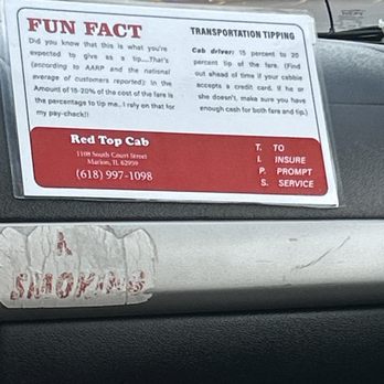 RED TOP CAB - Updated December 2025 - 21 Reviews - 1108 S Court St ...