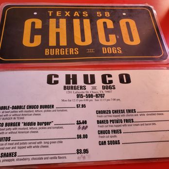 CHUCO BURGERS AND DOGS - Updated December 2025 - 133 Photos & 143 ...