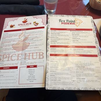 SPICE HUB & FOX POINT PIZZERIA - Updated December 2025 - 51 Photos & 41 ...