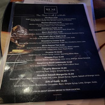 THE MUSE BOURBON BAR AND GRILL - Updated September 2025 - 160 Photos ...
