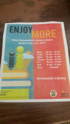 LA COUNTY LIBRARY - MONTEBELLO LIBRARY - Updated December 2025 - 29 ...