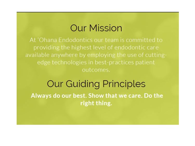 Endodontics Hilo at Sandra Moody blog