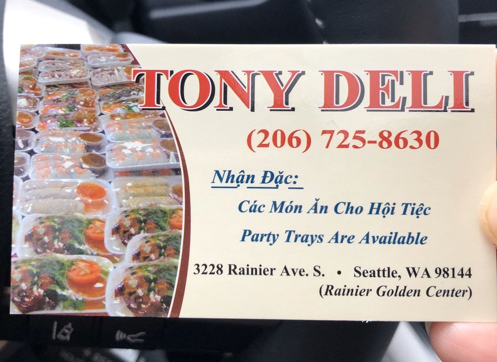 TONY’S DELI - Updated October 2025 - 3226 Rainier Ave S, Seattle ...
