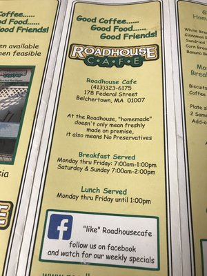 ROADHOUSE CAFE - Updated September 2025 - 19 Photos & 108 Reviews - 178 ...