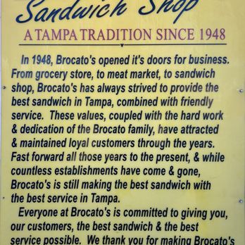 BROCATO’S SANDWICH SHOP - Updated January 2025 - 713 Photos & 711 ...