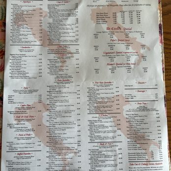 DICICCO’S ITALIAN RESTAURANT - SHIELDS - Updated September 2025 - 58 ...