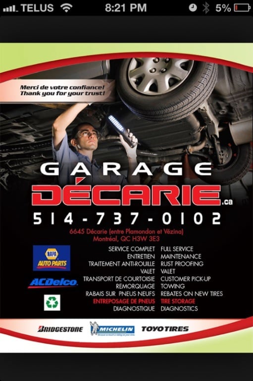 GARAGE DECARIE - Updated December 2025 - 6645 Décarie, Montréal, Quebec ...