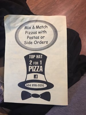 TOP HAT PIZZA - Updated December 2025 - 14 Photos & 10 Reviews ...