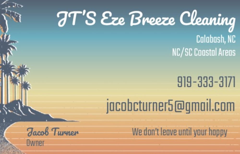 JT’S EZE BREEZE CLEANING - Updated December 2025 - Calabash, North ...