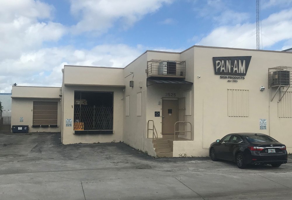 PAN AM SIGN PRODUCTS - Updated December 2024 - 2525 NW 75th St, Miami ...