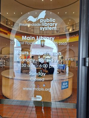 MIAMI DADE PUBLIC LIBRARY SYSTEM - MAIN LIBRARY - Updated December 2025 ...