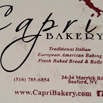 CAPRI BAKERY - Updated May 2024 - 47 Photos & 68 Reviews - 3434 Merrick ...