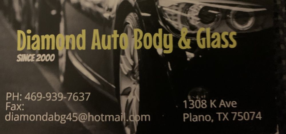 DIAMOND AUTO BODY AND GLASS - Updated October 2025 - 1308 K Ave, Plano ...