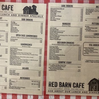 REDBARN CAFE - Updated August 2025 - 21 Photos & 52 Reviews - 1310 N ...