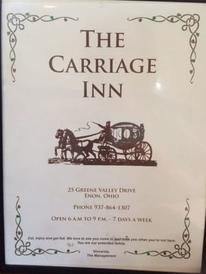 CARRIAGE INN RESTAURANT - 21 Photos & 24 Reviews - 25 Green Valley Dr ...