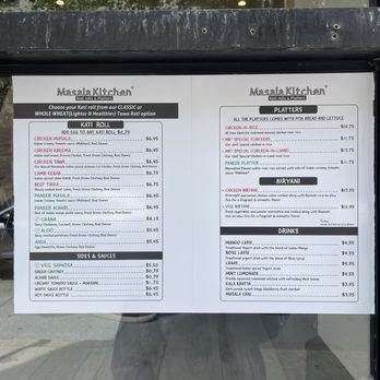 MASALA KITCHEN: KATI ROLLS & PLATTERS - Updated January 2026 - 82 ...