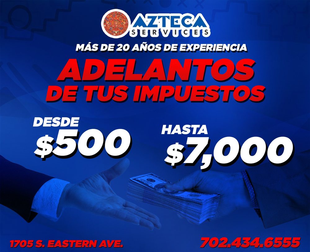 AZTECA SERVICES INCOME TAX - Updated October 2025 - 10 Photos - 3522 E ...